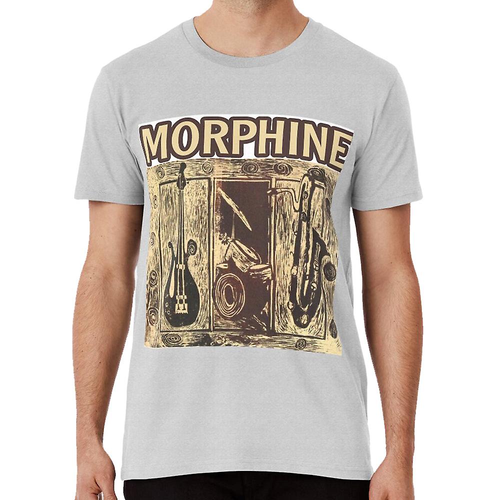 Morphine Rock Band T-Shirt Morphine Band Cure 90 S Bass - Walmart.com