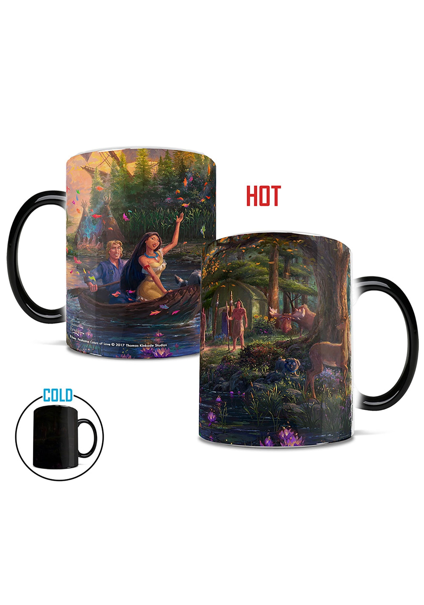 Morphing Disney Pocahontas Thomas Kinkade Mug - Walmart.com