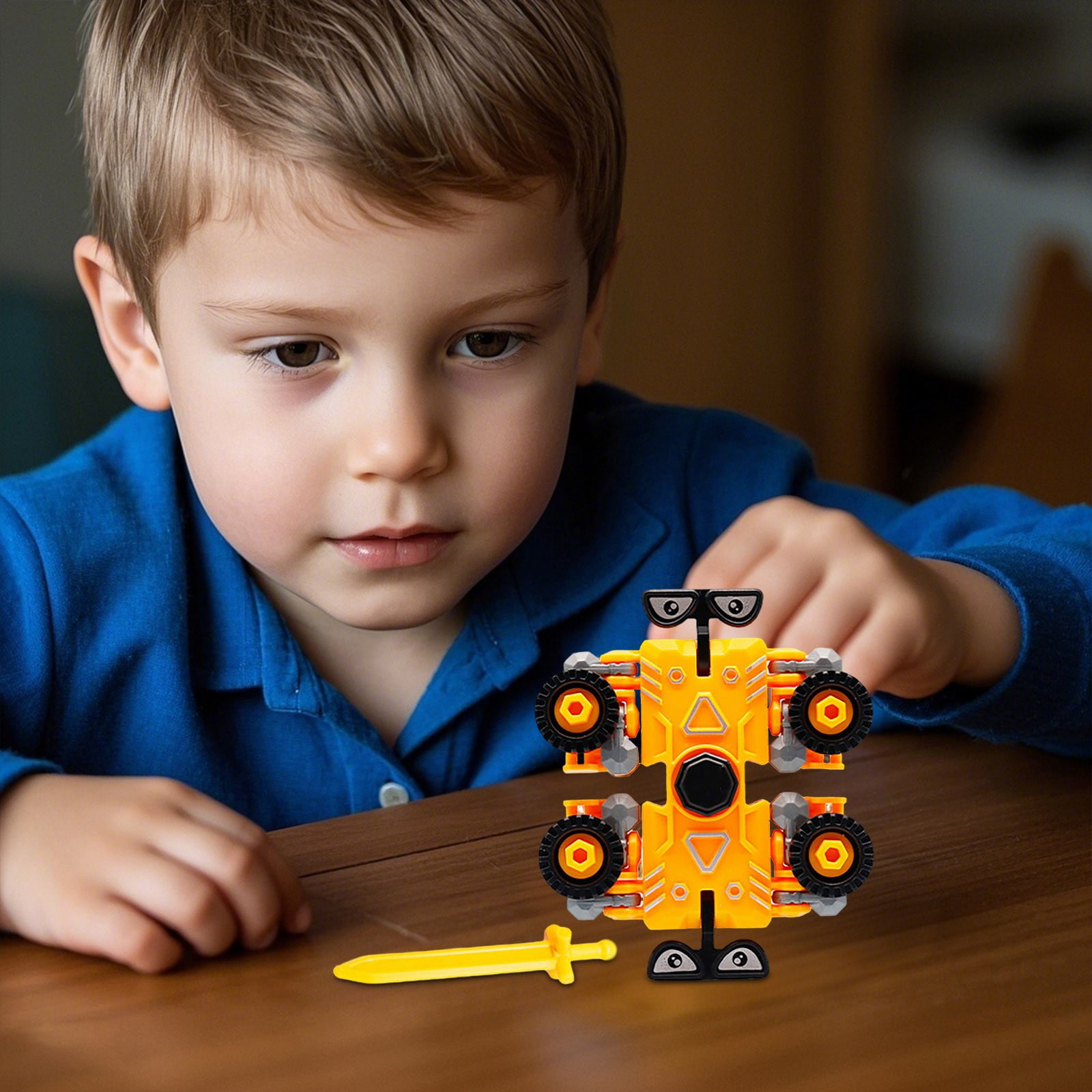 Morphing Robot Vehicle Transforming Chain Link Educational Learning Toy ...