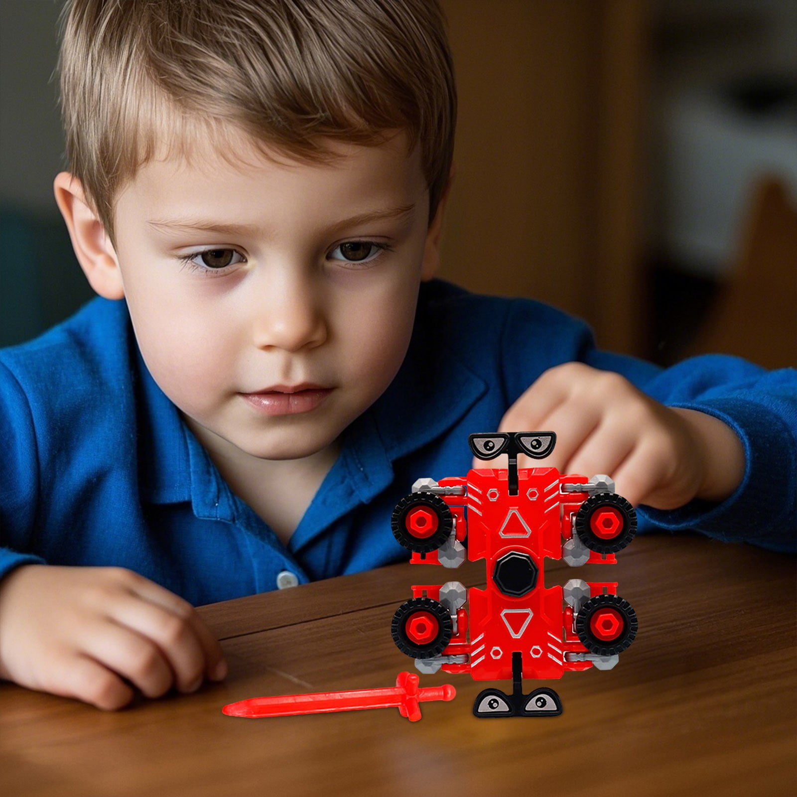 Morphing Robot Vehicle Transforming Chain Link Educational Learning Toy ...