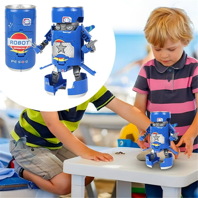 Morphing Toy Model Drink Robot, Transforming Toy with Drink Morphing ...