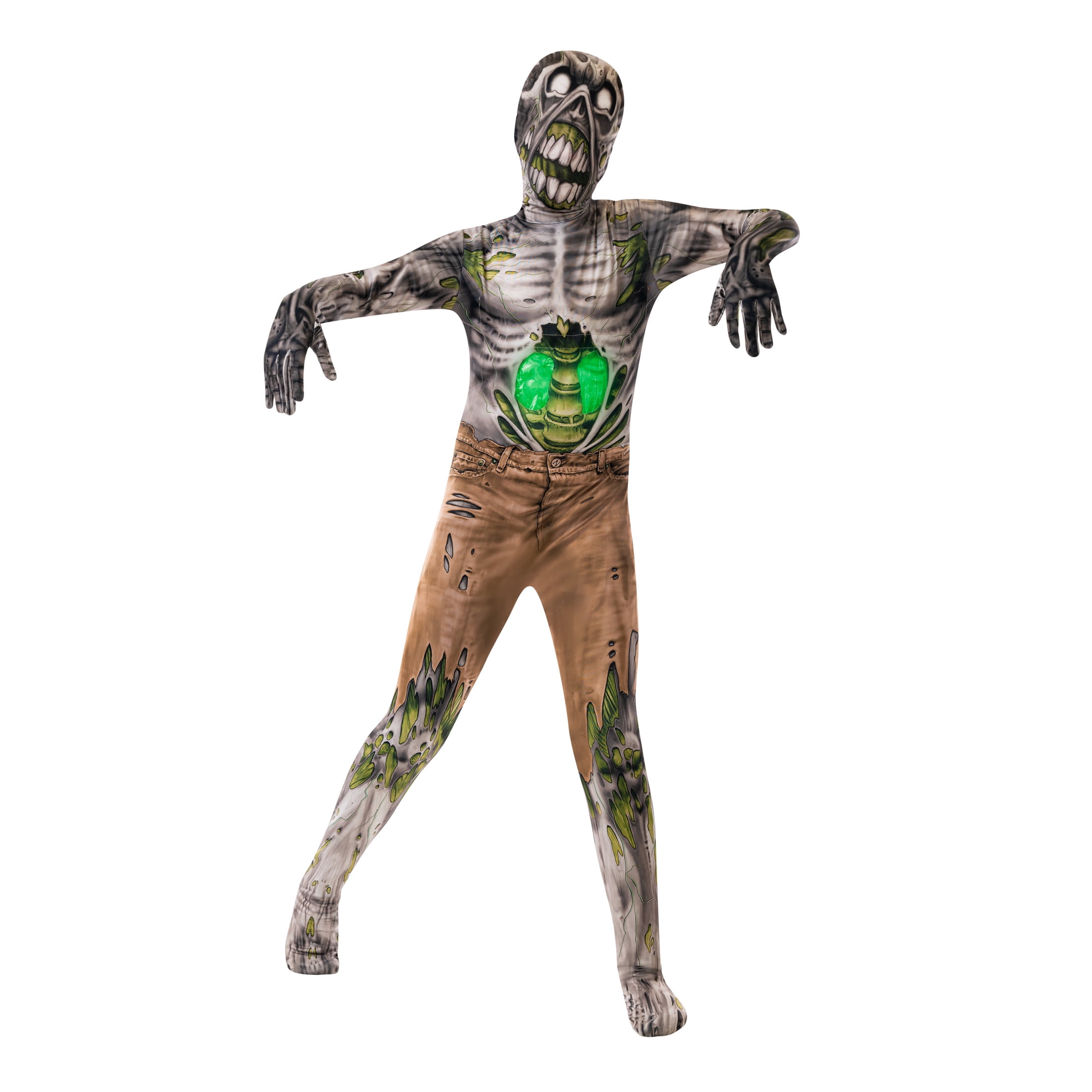 Morphsuit Halloween Child Zombie Glow Slime Fantasy Costumes - Walmart.com