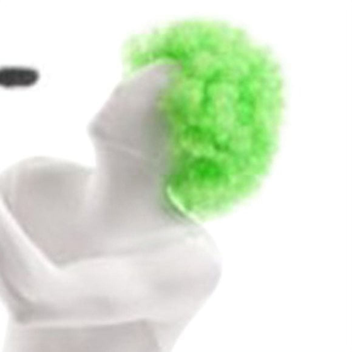 Morphsuits Adult Men/Women Fancy Fuzzy Costume Wig, Green - Walmart.com