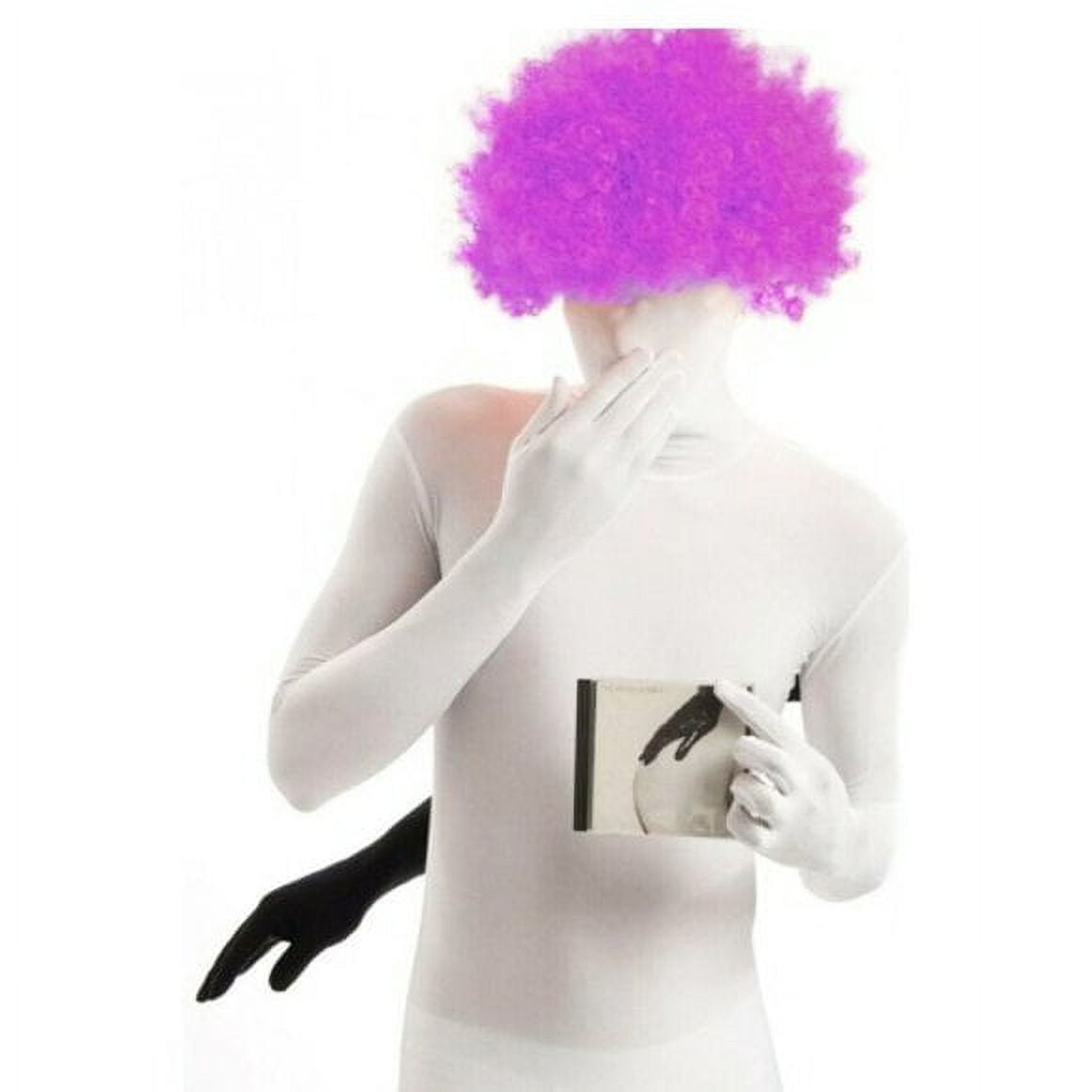 Morphsuits Adult Men/Women Fancy Fuzzy Costume Wig, Purple - Walmart.com