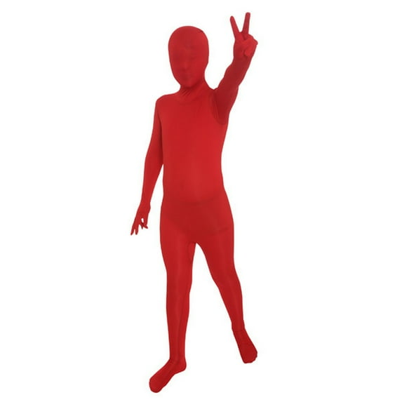 Morphsuits Kids Red Morphsuit Costume, Halloween Fancy Dress, Book Week ...