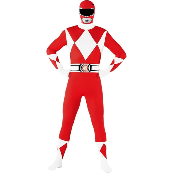 Morphsuits Power Ranger Costume Adult, Power Rangers Costume Adult Men ...