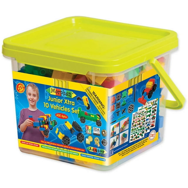 Morphun Junior Xtra 10 Vehicles Set, 251pcs - Walmart.com
