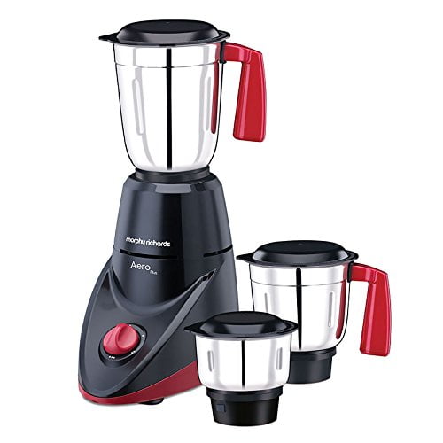Morphy Richards Aero Plus 500Watt Mixer Grinder with 3 Jars BlackWine ...