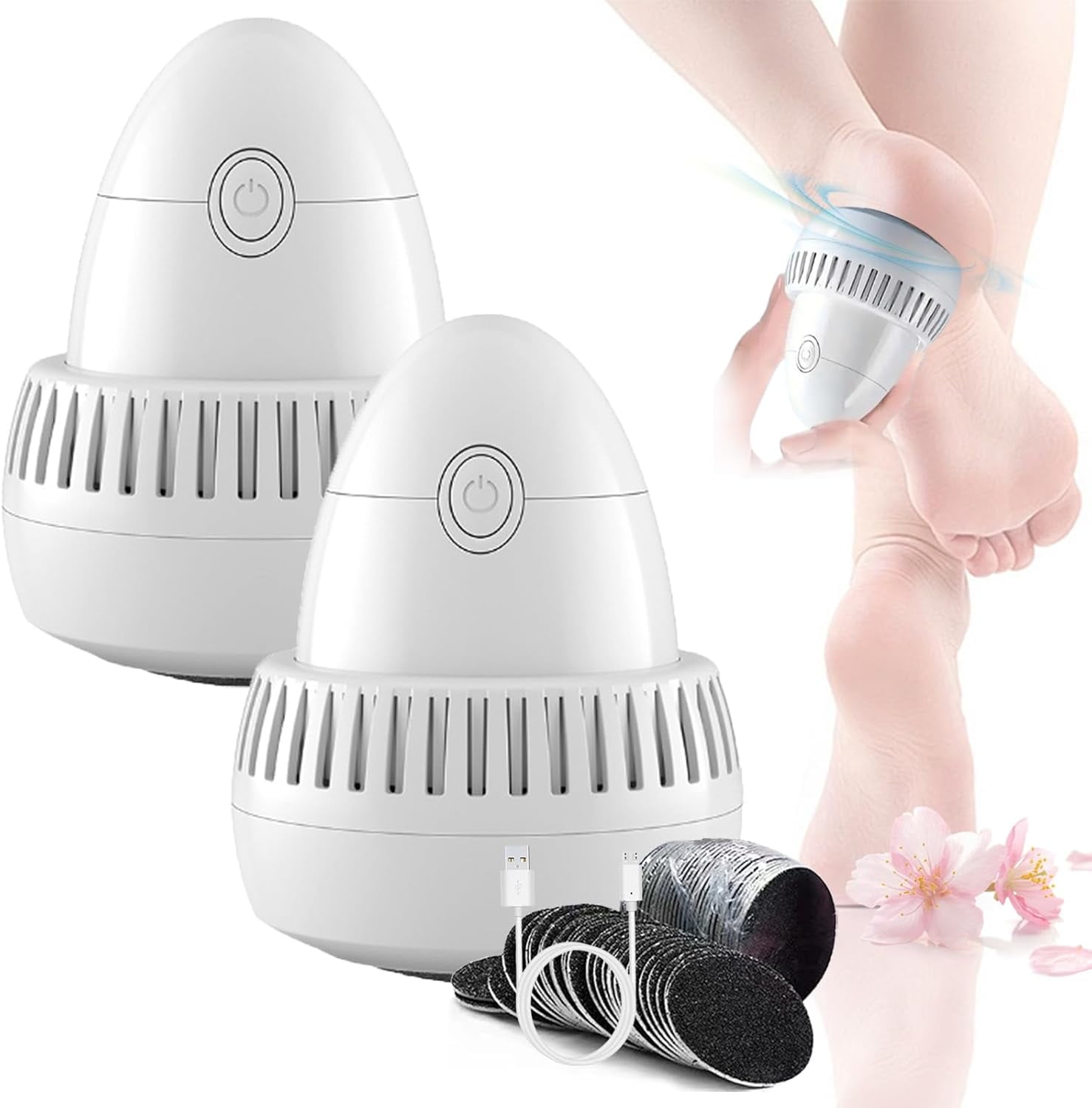 Morrat Foot Grinder, New Morrat Electric Foot Grinder with 10 Replace ...
