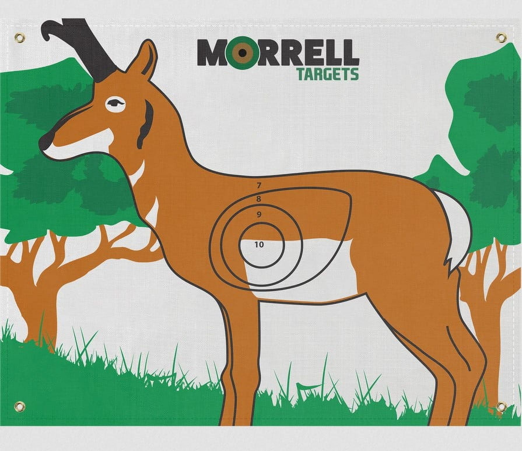 Morrell Antelope I.B.O/NASP Polypropylene Archery Target Face - Walmart.com