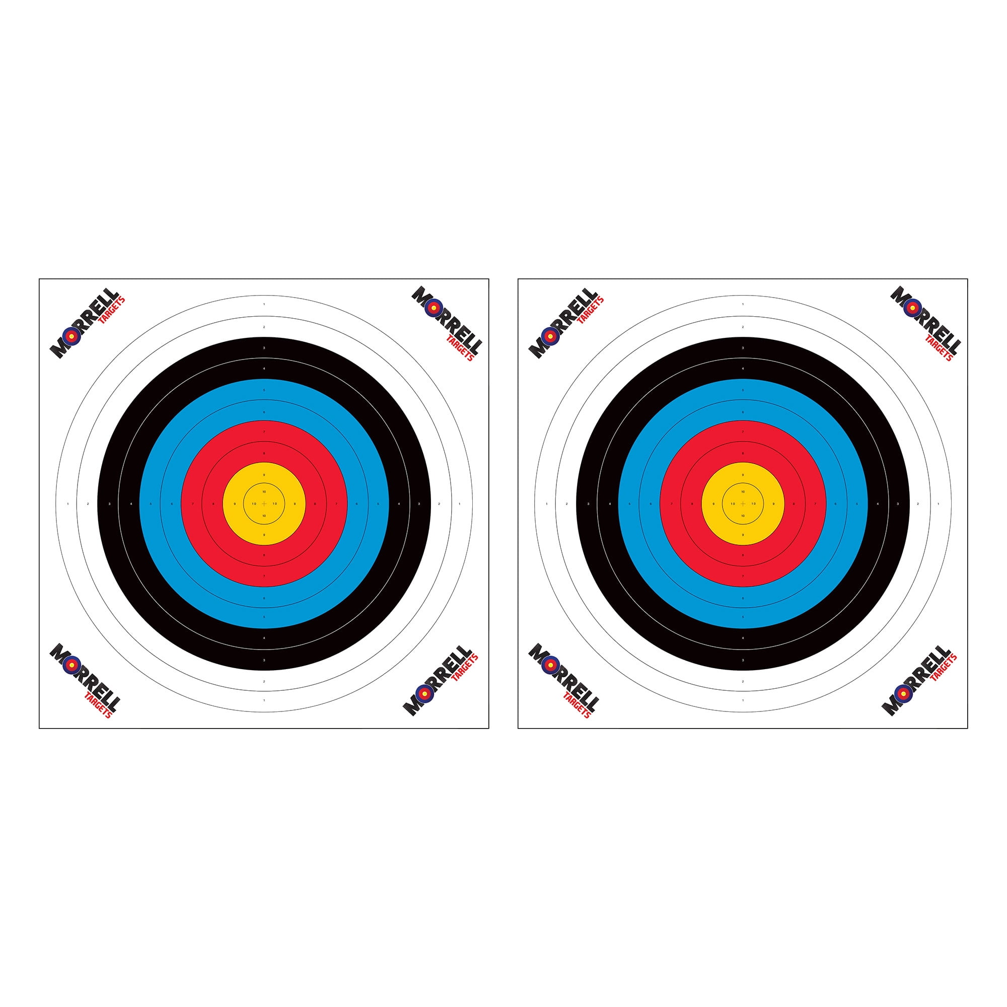 Morrell Targets 100 Pieces Thin Paper Archery Target and Card Stock, 2 ...