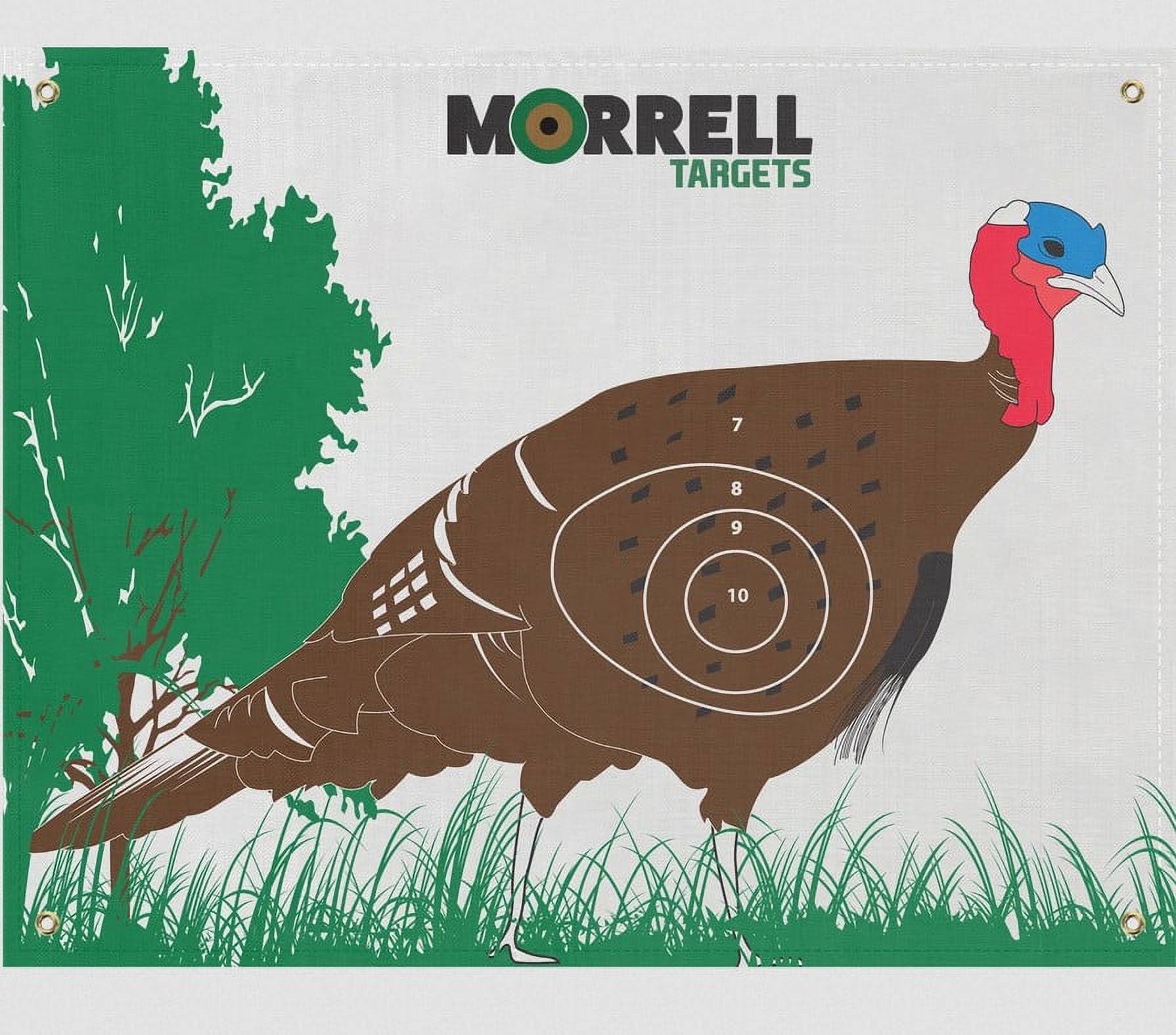Morrell Turkey I.B.O/NASP Polypropylene Archery Target Face - Walmart.com