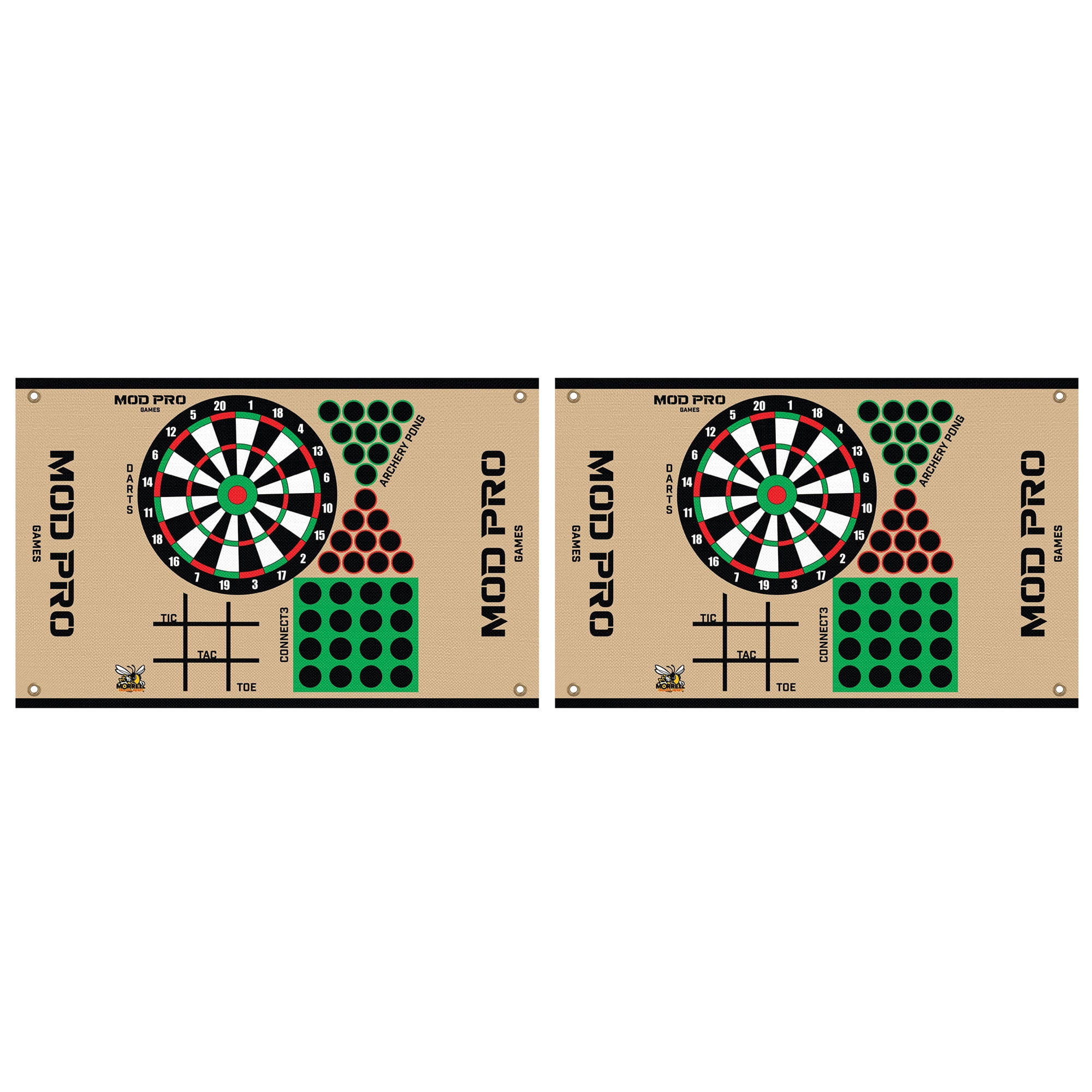 Morrell Yellow Jacket MOD Pro Games Wrap Archery Pong Bullseye, 2 Pack ...