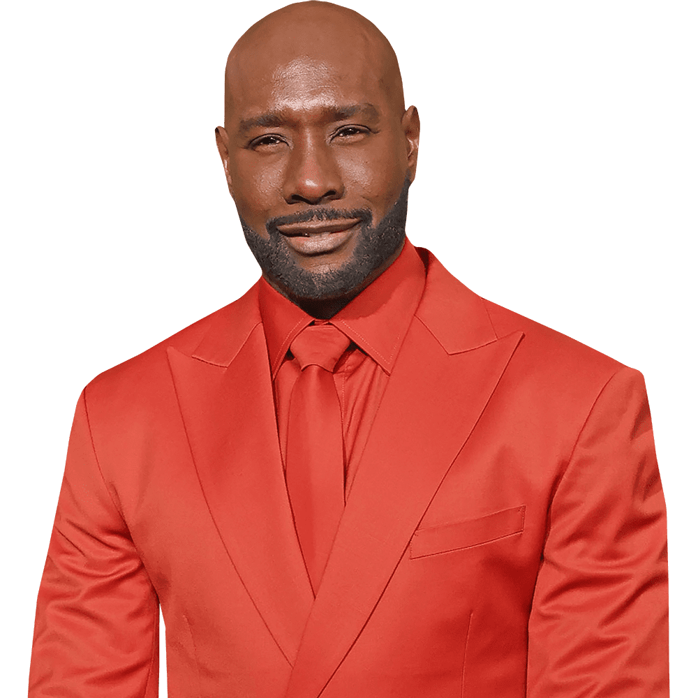 Morris Chestnut (Orange Suit) Half Body Buddy Cutout - Walmart.com