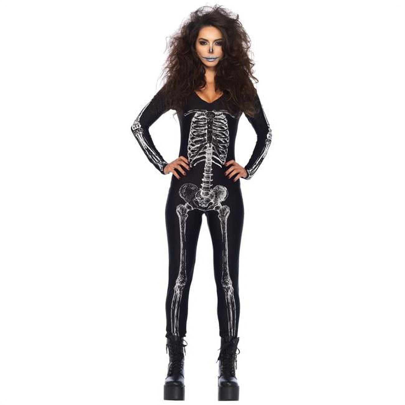 Morris Costume UA85602MD Skeleton Unitard X-Ray Costume, Medium ...