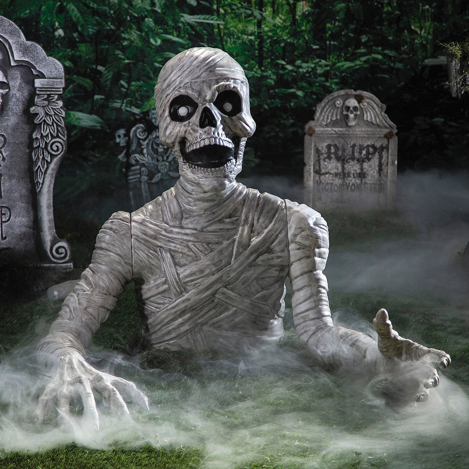 35" Groundbreaker Reaching Mummy Halloween Decoration - Walmart.com