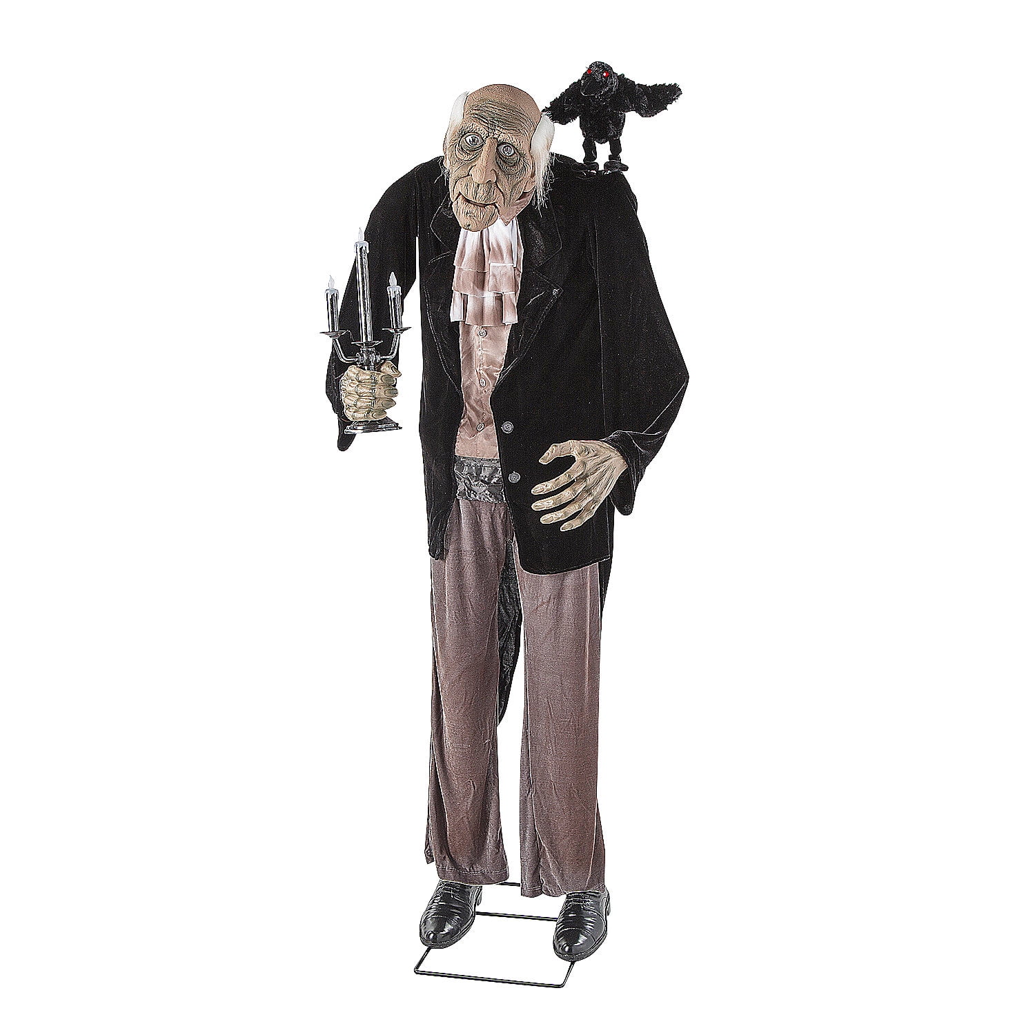 "Walmart 68"" Animated Light-up Butler Decoration, Scary Halloween ...