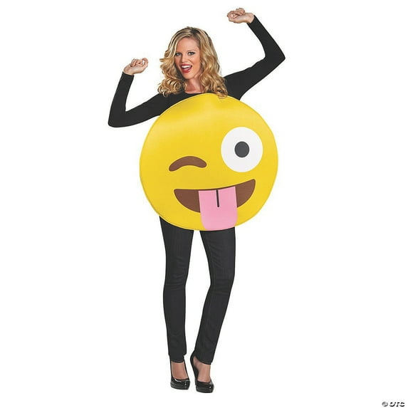 Morris Costumes Adult Tongue Emoticon Costume - Walmart.com