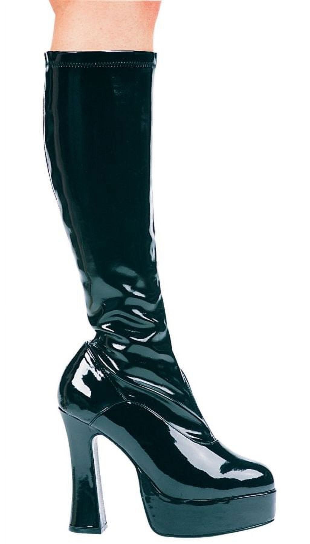 Morris Costumes HA5BK9 Women's Cha-Cha Platform Boots - Walmart.com