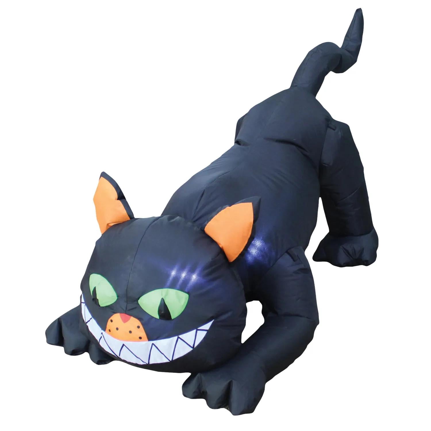 Morris Costumes Inflatable Black Cat LED Lighted Yard Decoration - 2 ft ...