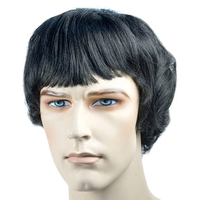 Black/Silver Ace Detective Wig Adult Halloween Accessory - Walmart.com