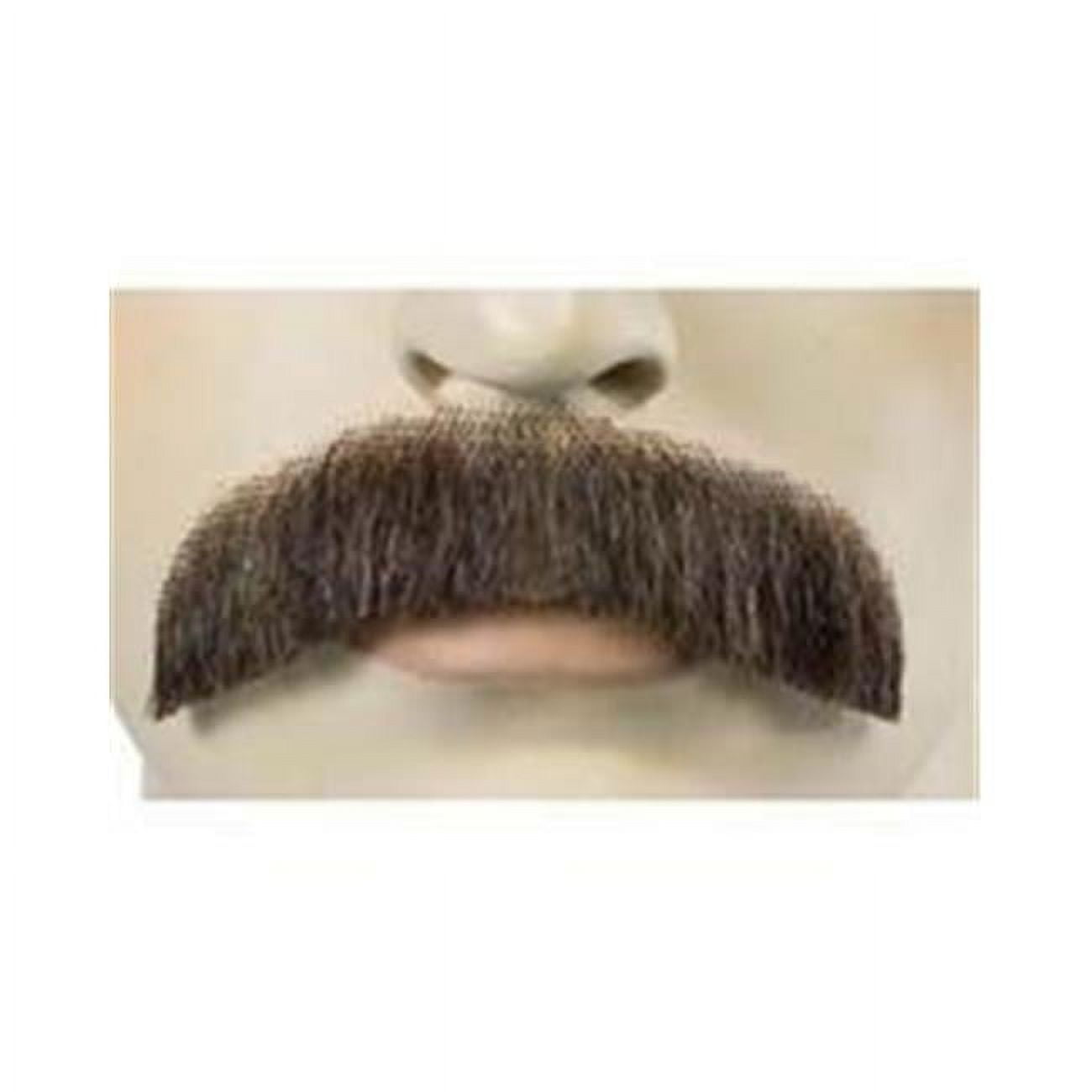Morris Costumes Downturn M2 Mustache - Human Hair - Walmart.com