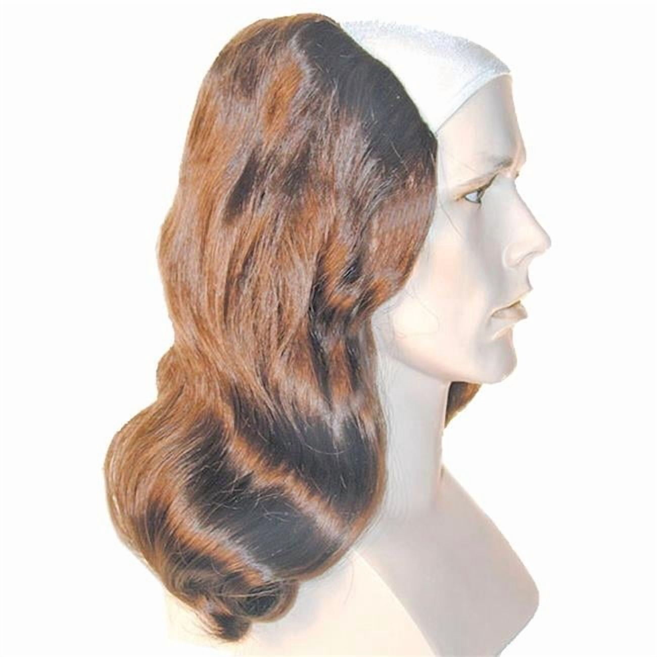 Morris Costumes LW584MCBN Ben Franklin Deluxe Chest Nut Brown 6 Wig ...