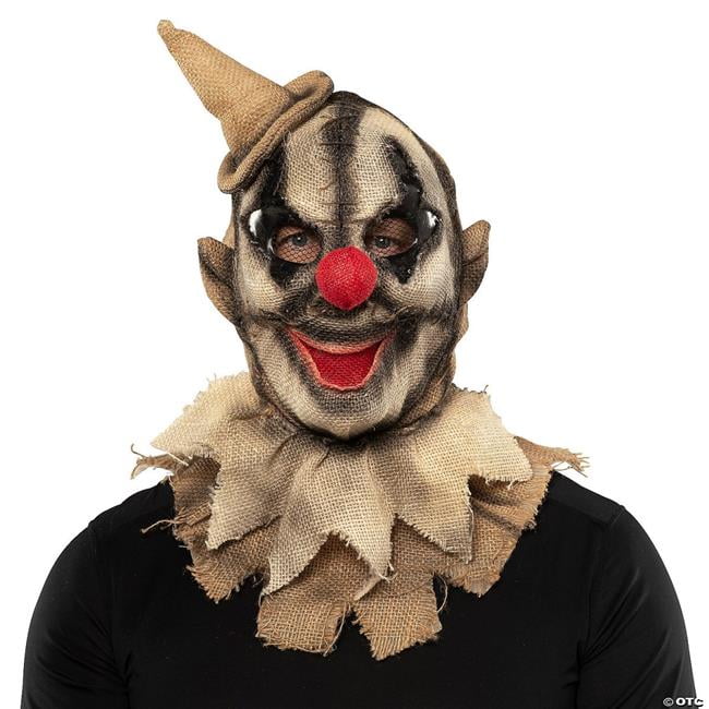Morris Costumes MCSC025 Adults Scarecrow Clown Full Head Covering ...