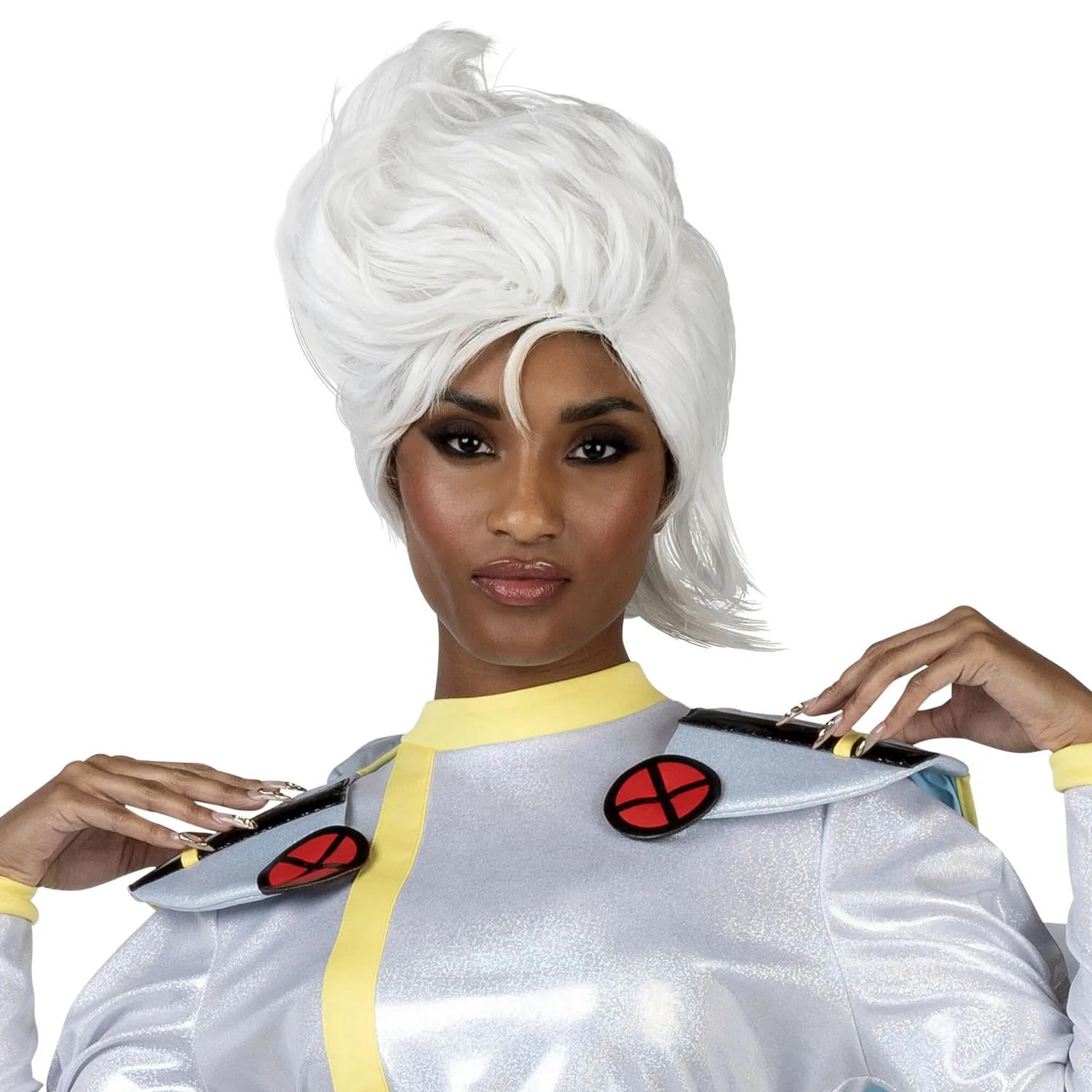 Jazwares Marvel Women's Storm Synthetic Halloween Classic Costume Wig ...