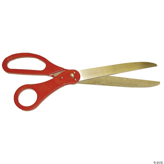"SCS Direct Giant Ribbon Cutting Scissors Set - 25"" Extra Large, Heavy ...