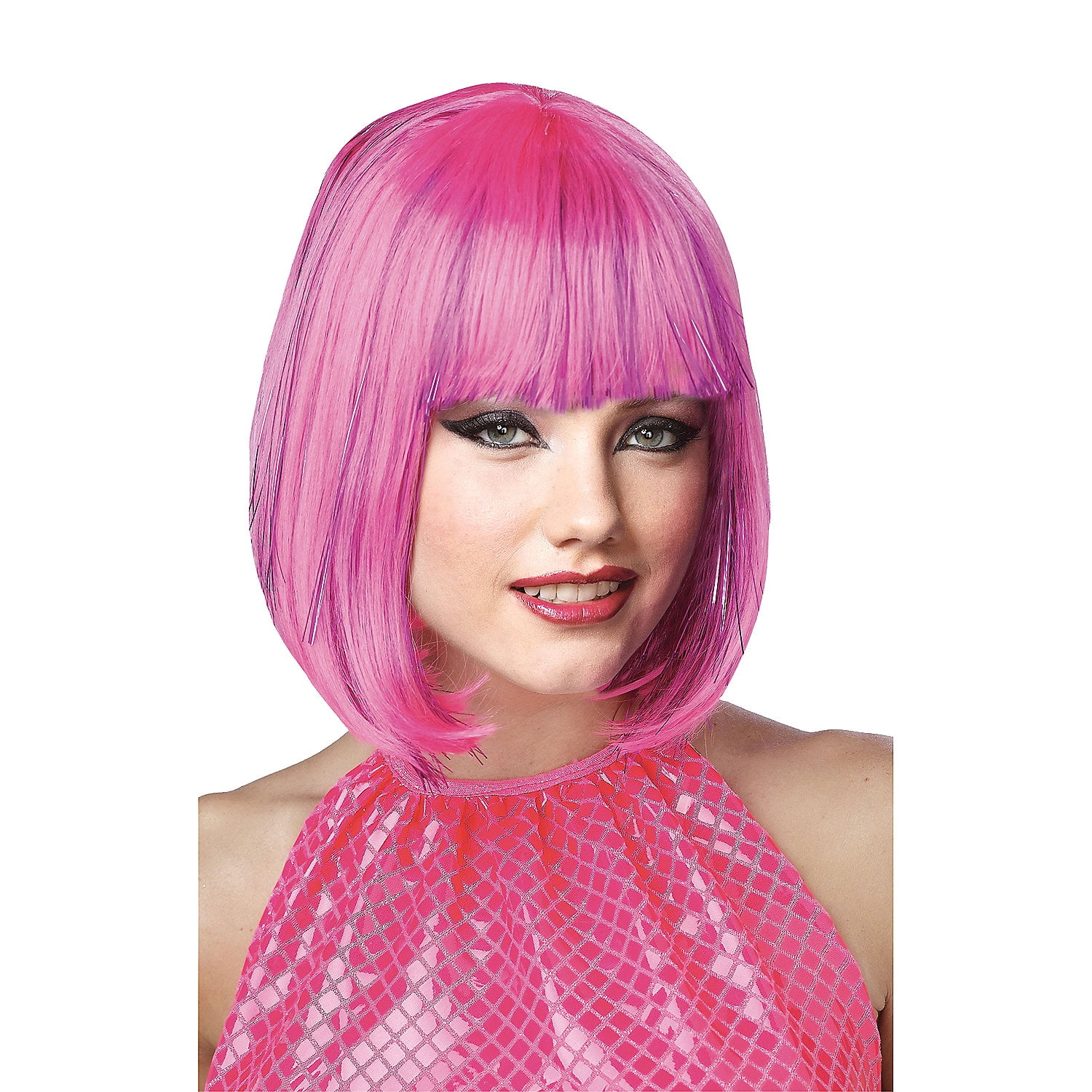 Morris Costumes Shimmering Bob Wig - Walmart Business Supplies