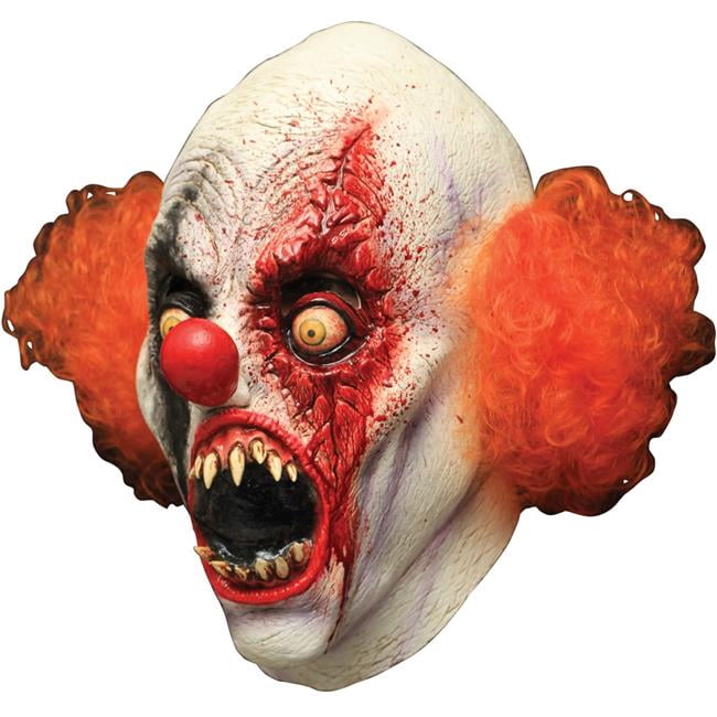Morris Costumes TB26501 Creepy Clown Latex Mask - Walmart.com
