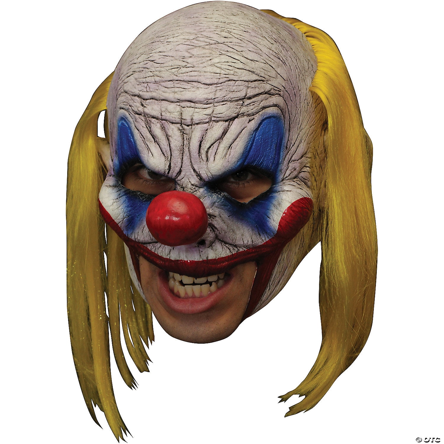 Morris Costumes Deluxe Clooney Clown Chinless Mask - Walmart.com