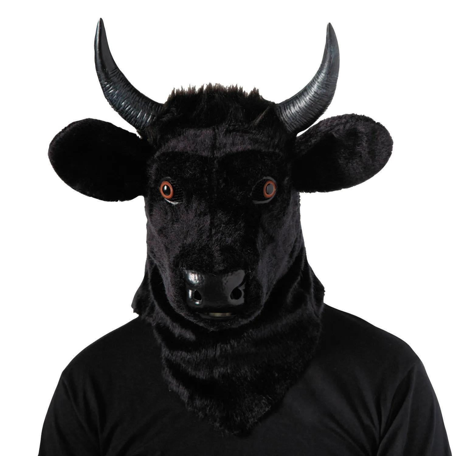 Morris Costumes Bull Adult Moving Mouth Overhead Halloween Costume Mask ...