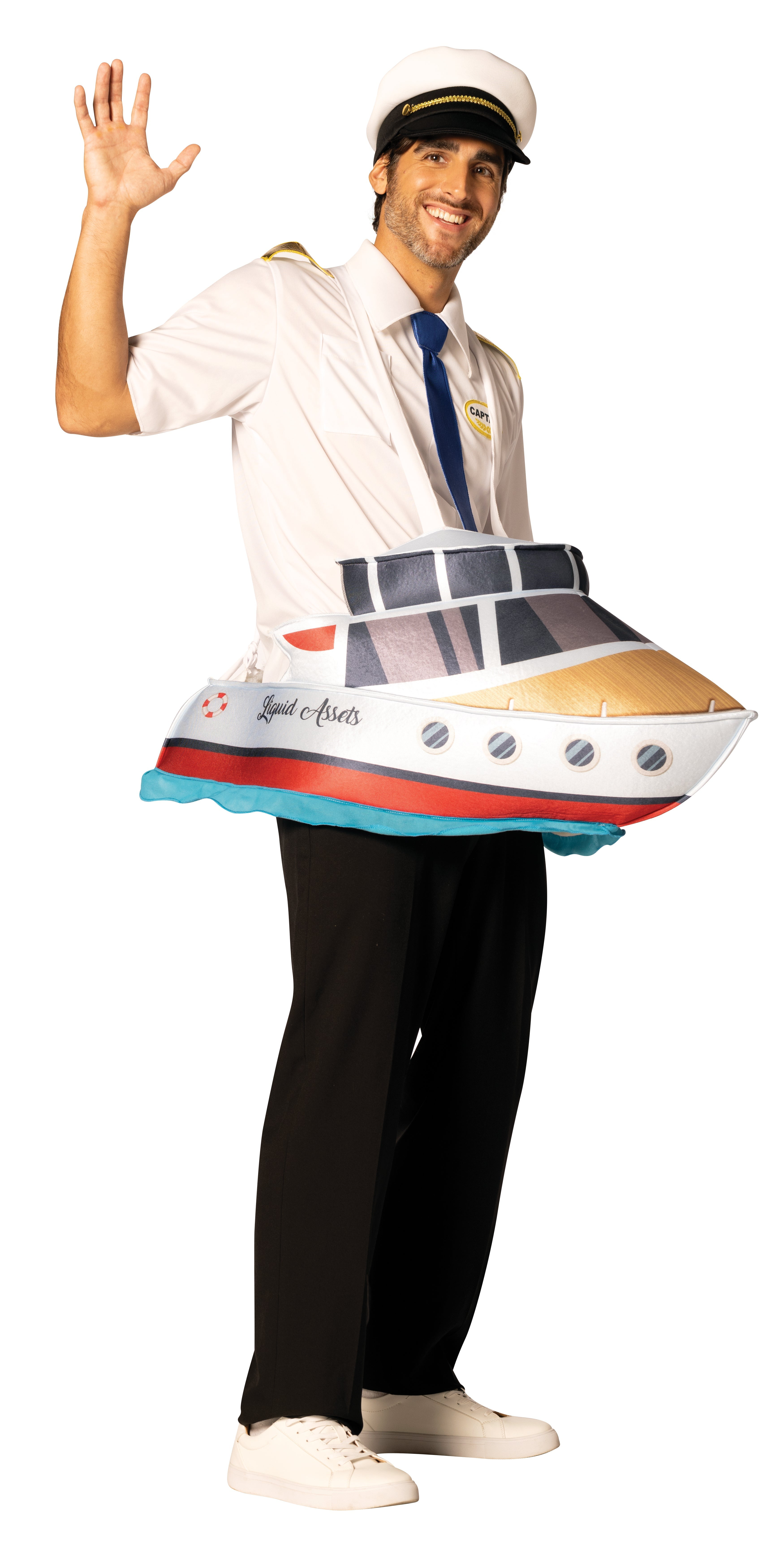 Imposta Costumes Yacht Captain Halloween Costume, Multicolor, Adult One ...