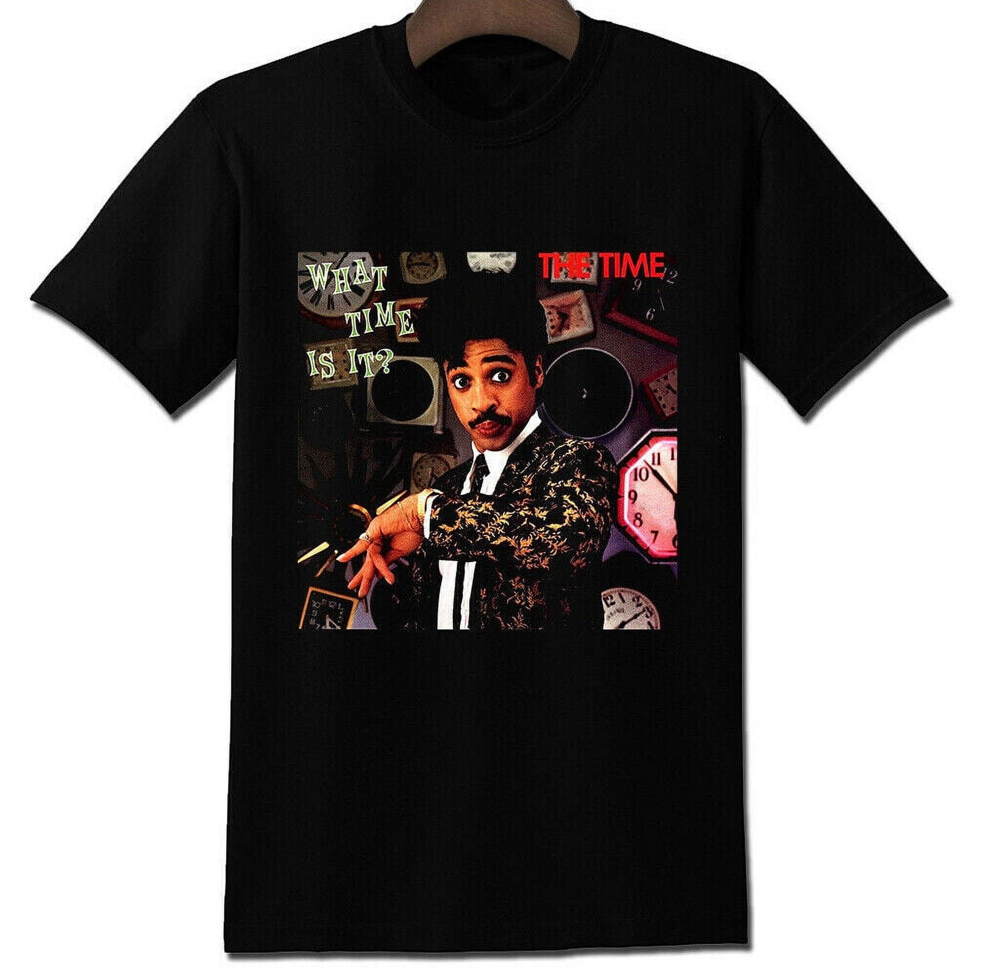 Morris Day Singer Short Sleeve Black Men All size Tee Shirt FN097 ...