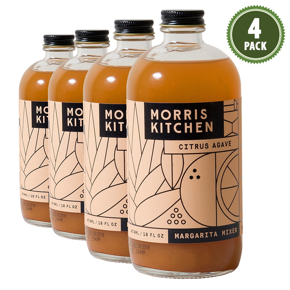 Morris Kitchen -Citrus Agave Mixer 16oz - (4pk) - Walmart.com