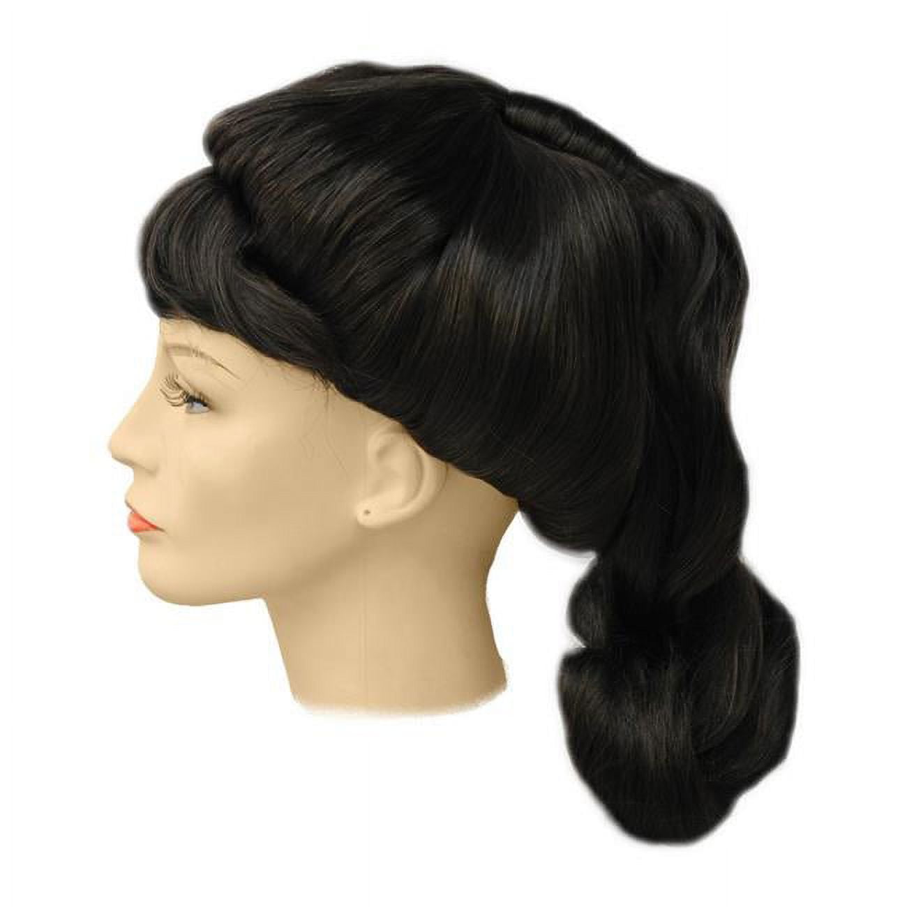 Morris LW708BK Barbie Beehive Wig - Black - Walmart.com