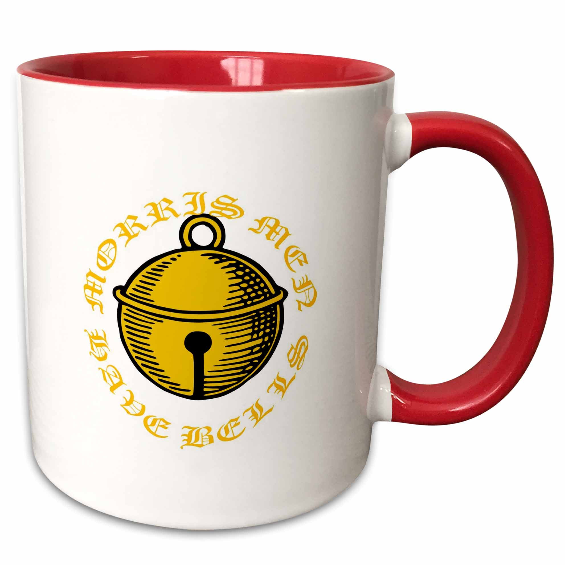 3drose, Morris Men Have Bells Fun Folk Dance, 11oz Two-tone Red Mug ...