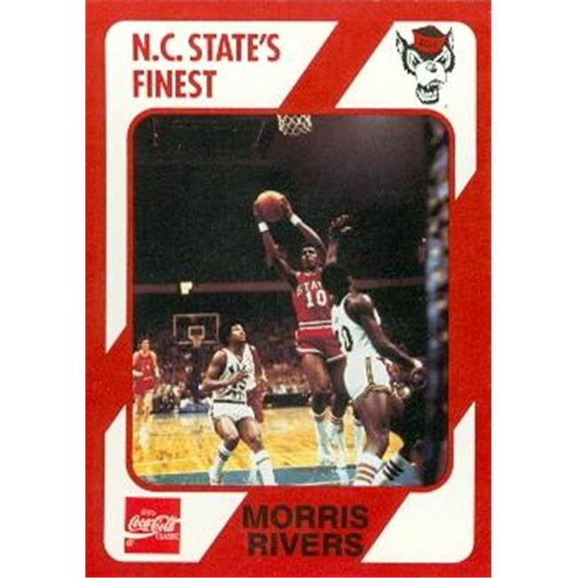 Morris Mo Rivers Basketball Card (N.C. North Carolina State) 1989 ...