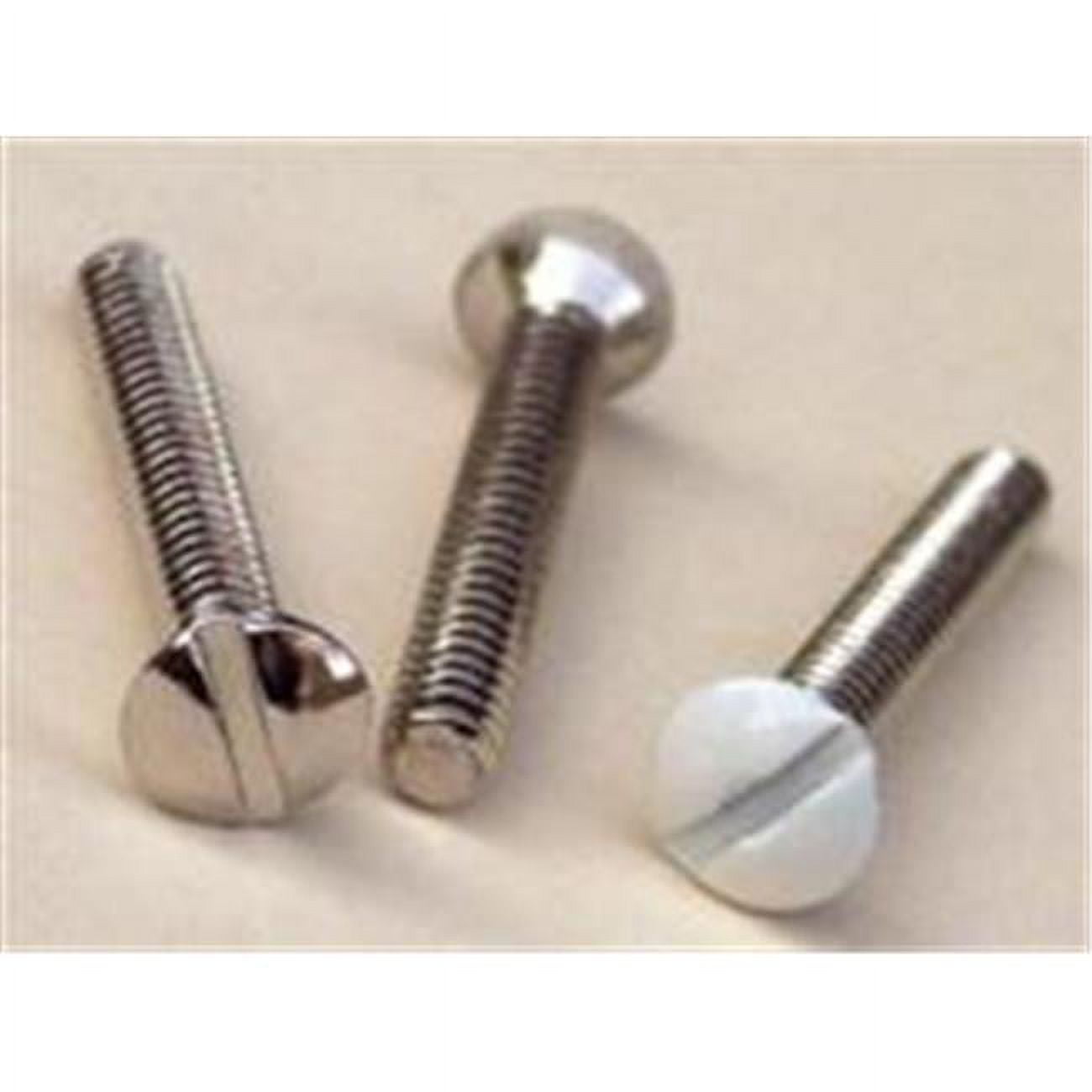 Morris Products 30730 6-32 Painted Plate Screws 1 In. Ivory, Pack Of ...