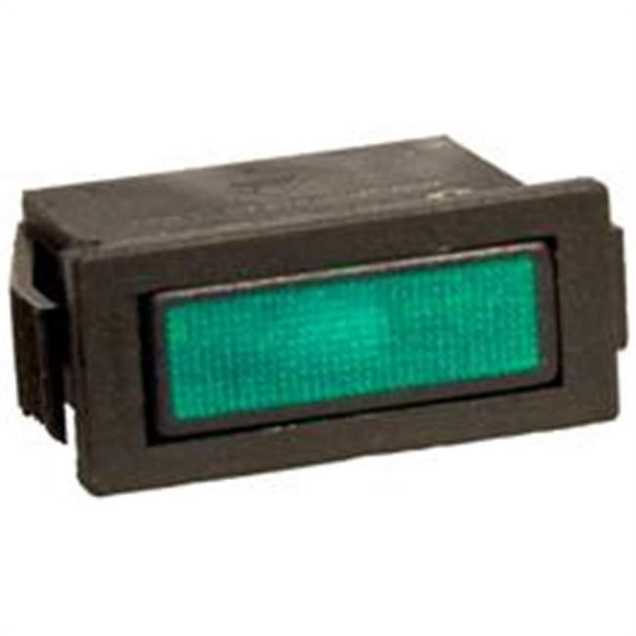 Morris Products 70310 Rectangular Indicator Pilot Lamp Green 250Vac ...