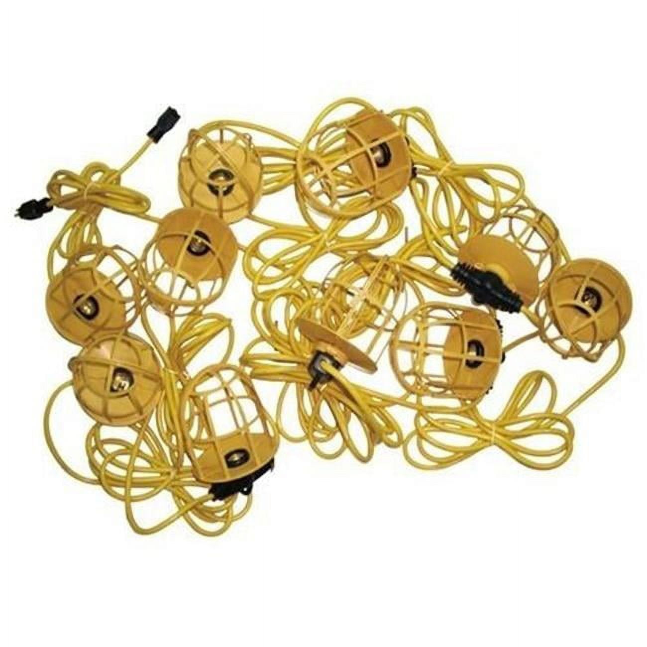 Morris Products 71191 100 ft. Temporary String Lighting with Plastic ...