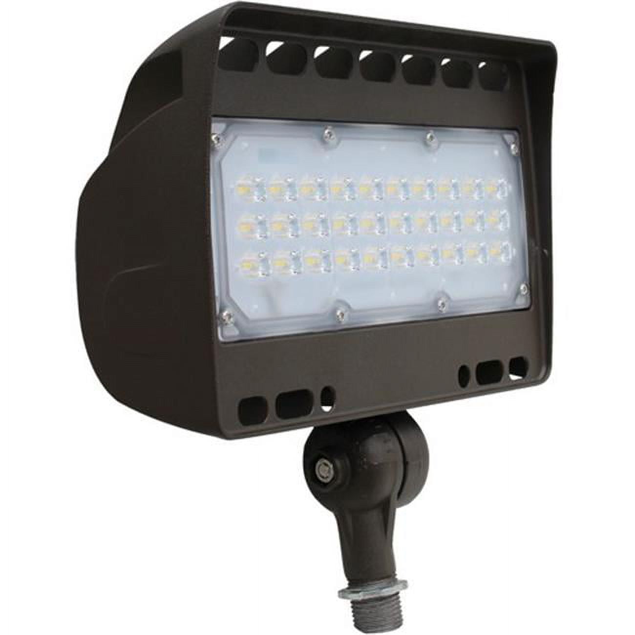 Morris Products 71346A LED ECO-Flood Light with 0.5 in. Adjustable Knuckle 50 Watts 6,103 Lumens ...