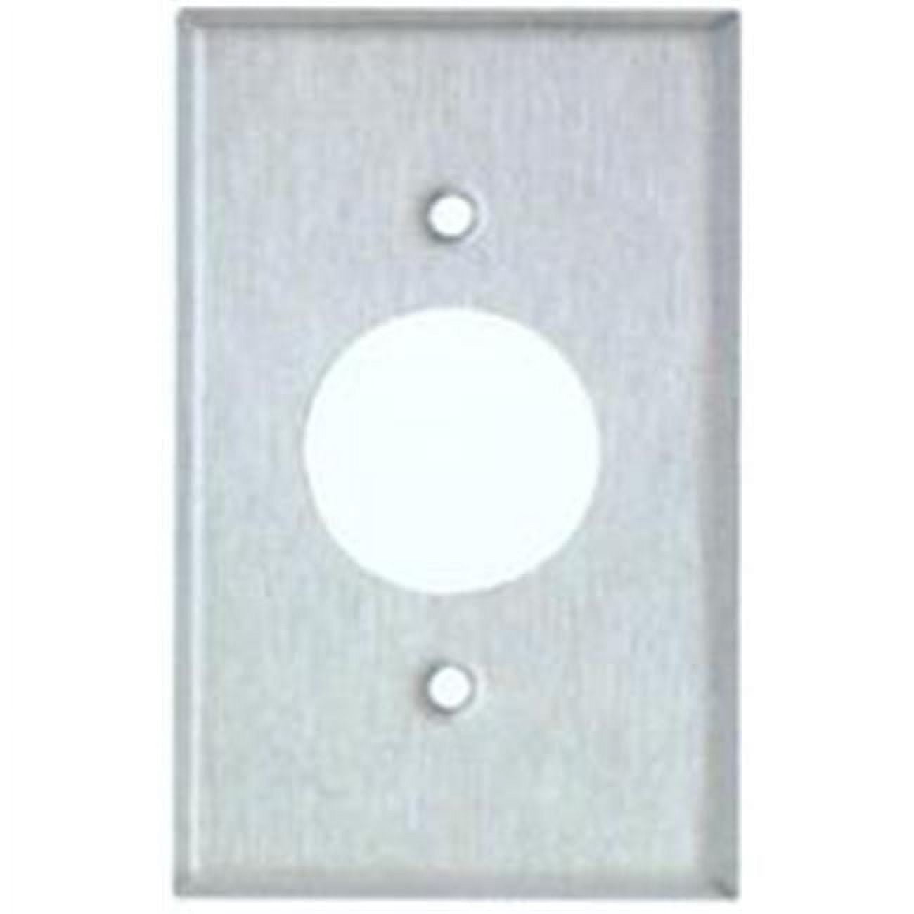 Morris Products 83750 Stainless Steel Metal Wall Plates Oversize 1 Gang ...