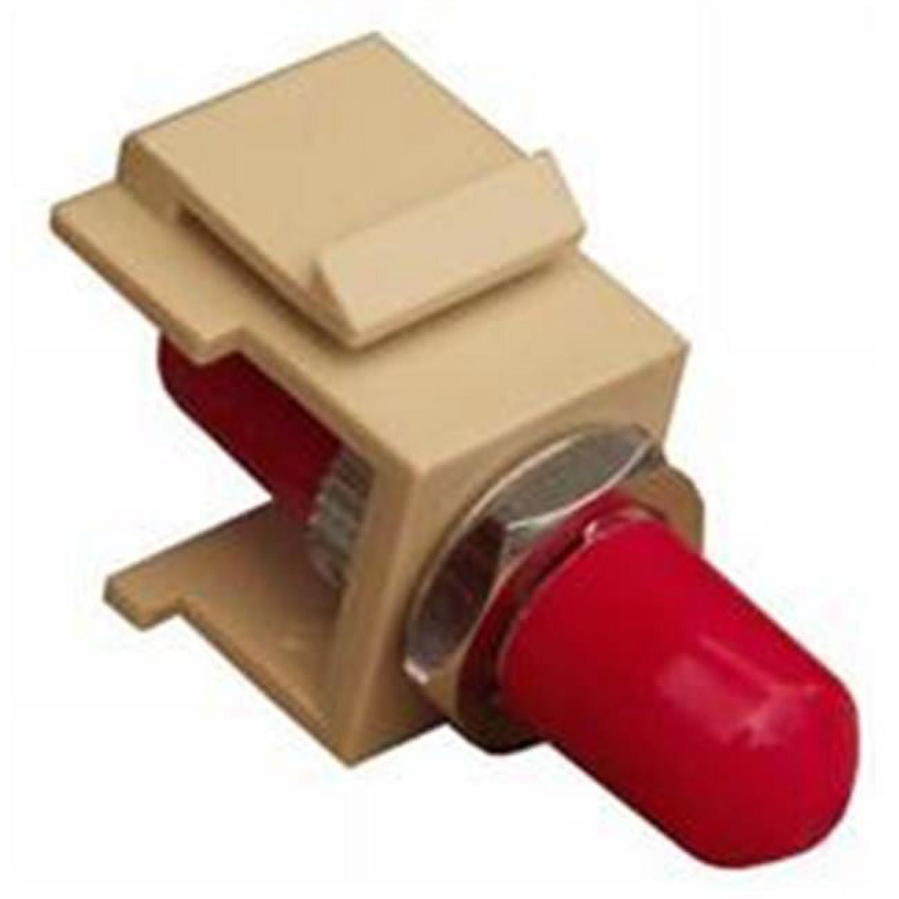 Morris Products 88220 St Fiber Optic Modular Inserts Ivory - Walmart.com