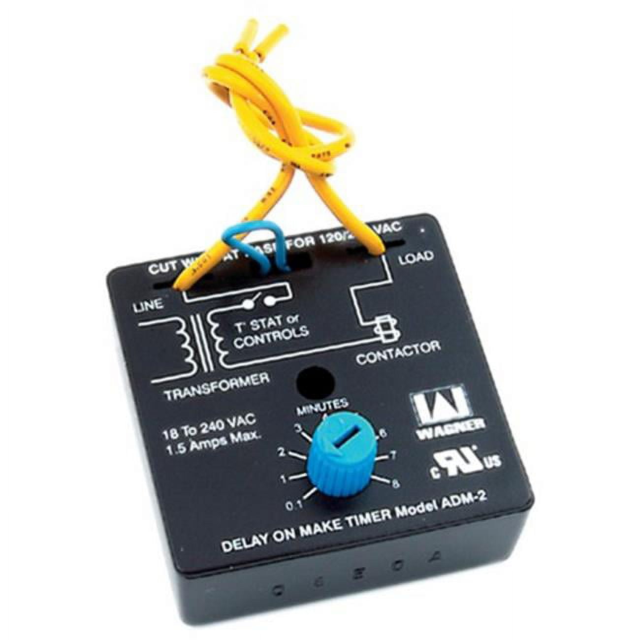 Diversitech ADM-2 Adjustable Delay on Make with Terminal Leads 18 to ...