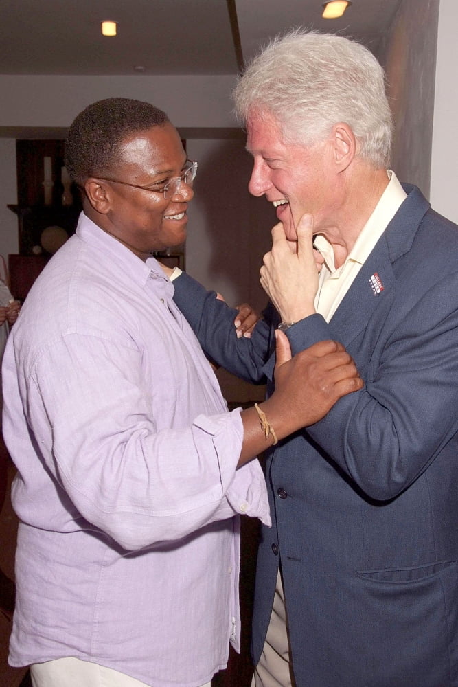Morris Reid Bill Clinton In Attendance For Hillary Clinton For ...