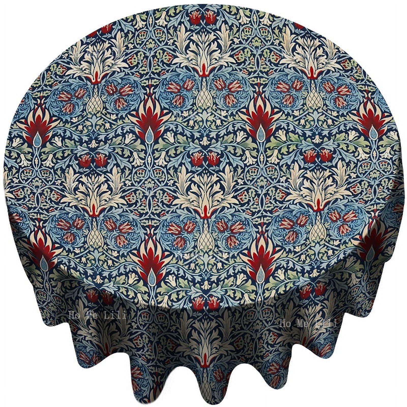 Morris Strawberry Thief Vintage Snake's Head Fritillary Flower Pattern ...