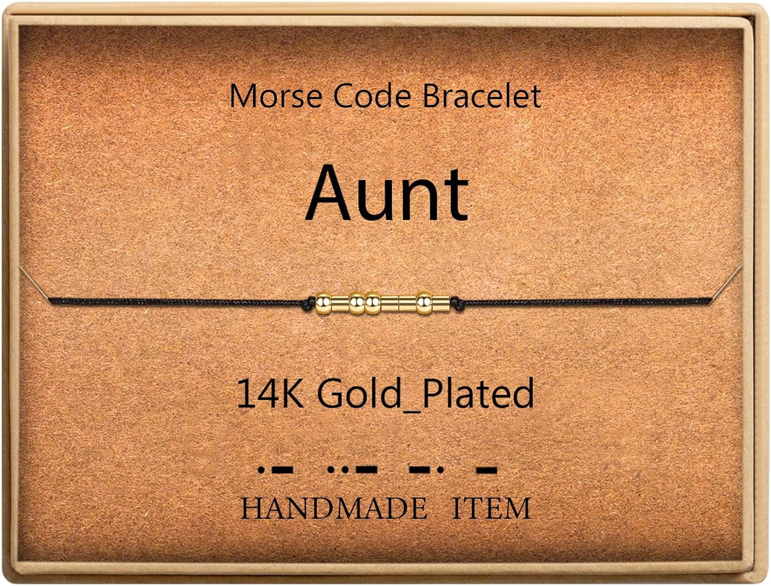 Morse Code Bracelet - Morse Code Jewelry for Women - 14k Gold Plated ...